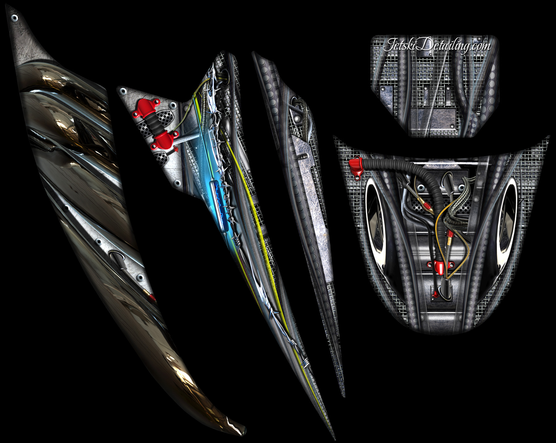 Seadoo XP The 'XFORMER' design graphics.