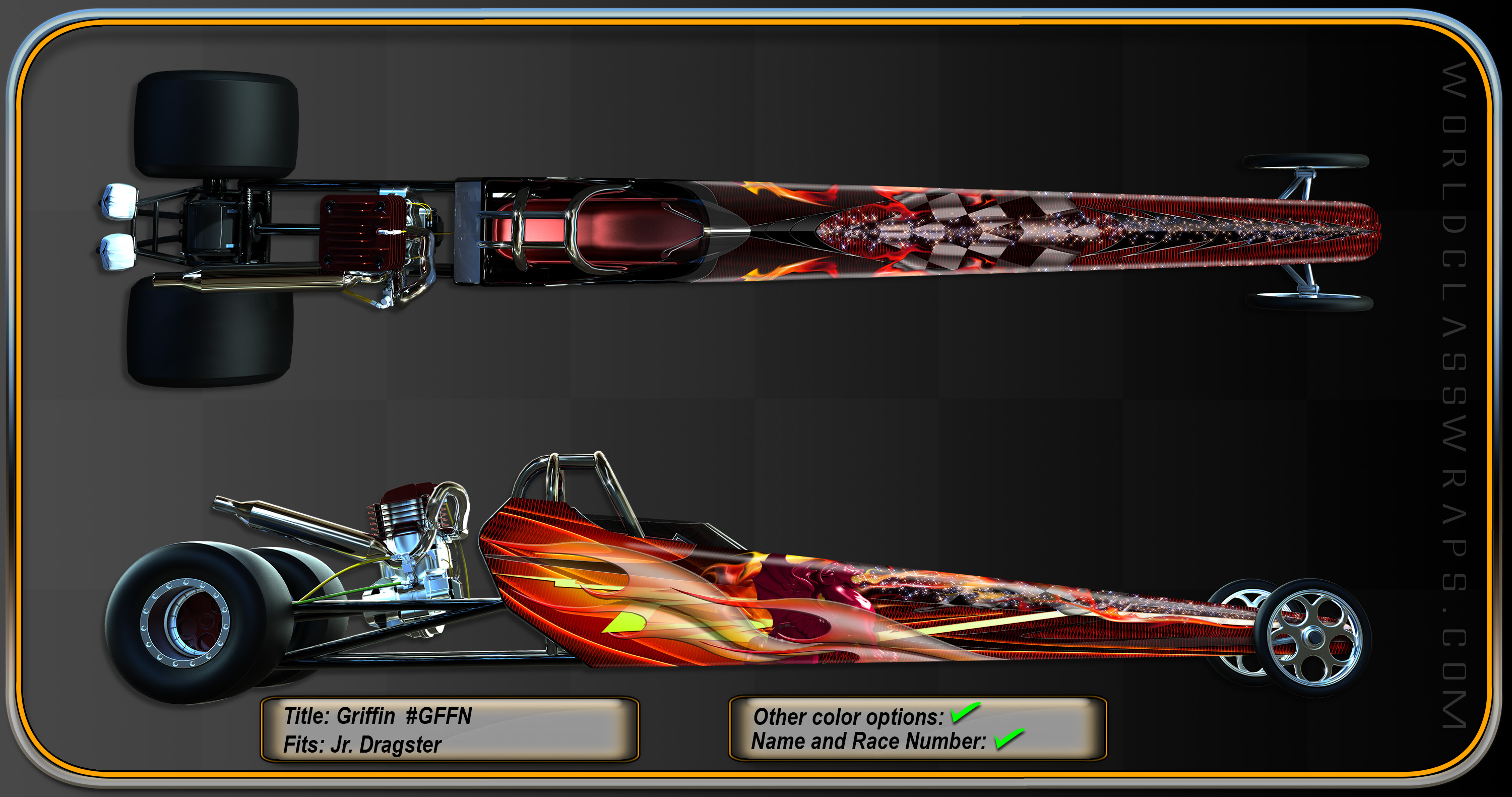 Jr.DRAGSTER | GRIFFIN | GRAPHICS | WRAP