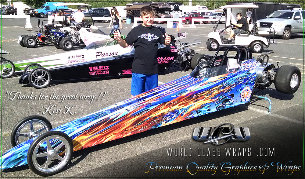 Custom | Jr/Sr Dragster | Funny Car | Graphics | Wraps