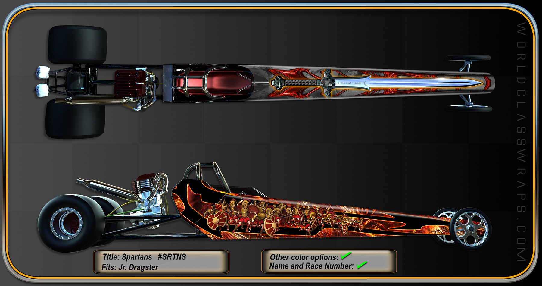 Jr.DRAGSTER | GRAPHICS | SERIES | WRAPS