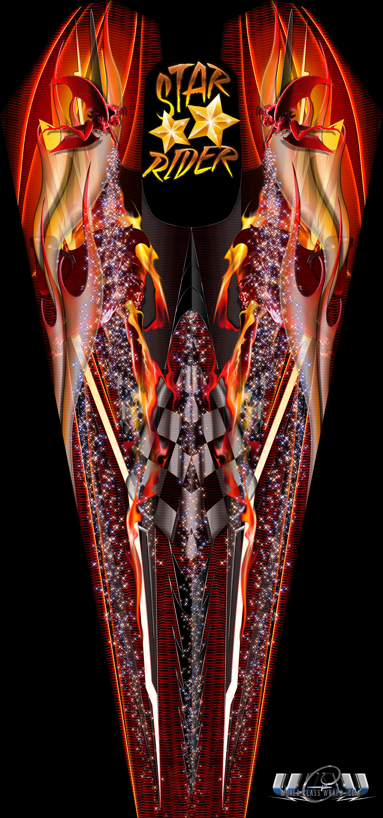 Jr.DRAGSTER | STAR RIDER | GRAPHICS | WRAP