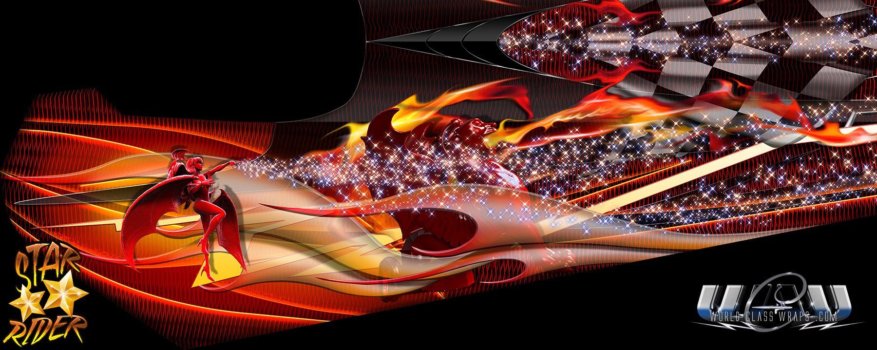 Jr.DRAGSTER | STAR RIDER | GRAPHICS | WRAP
