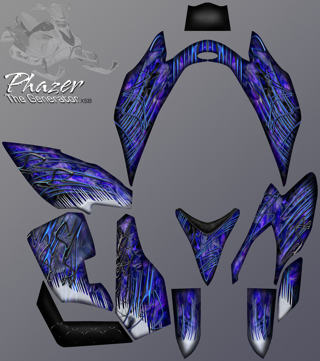 Yamaha | Phazer | Custom | Graphics | Wraps